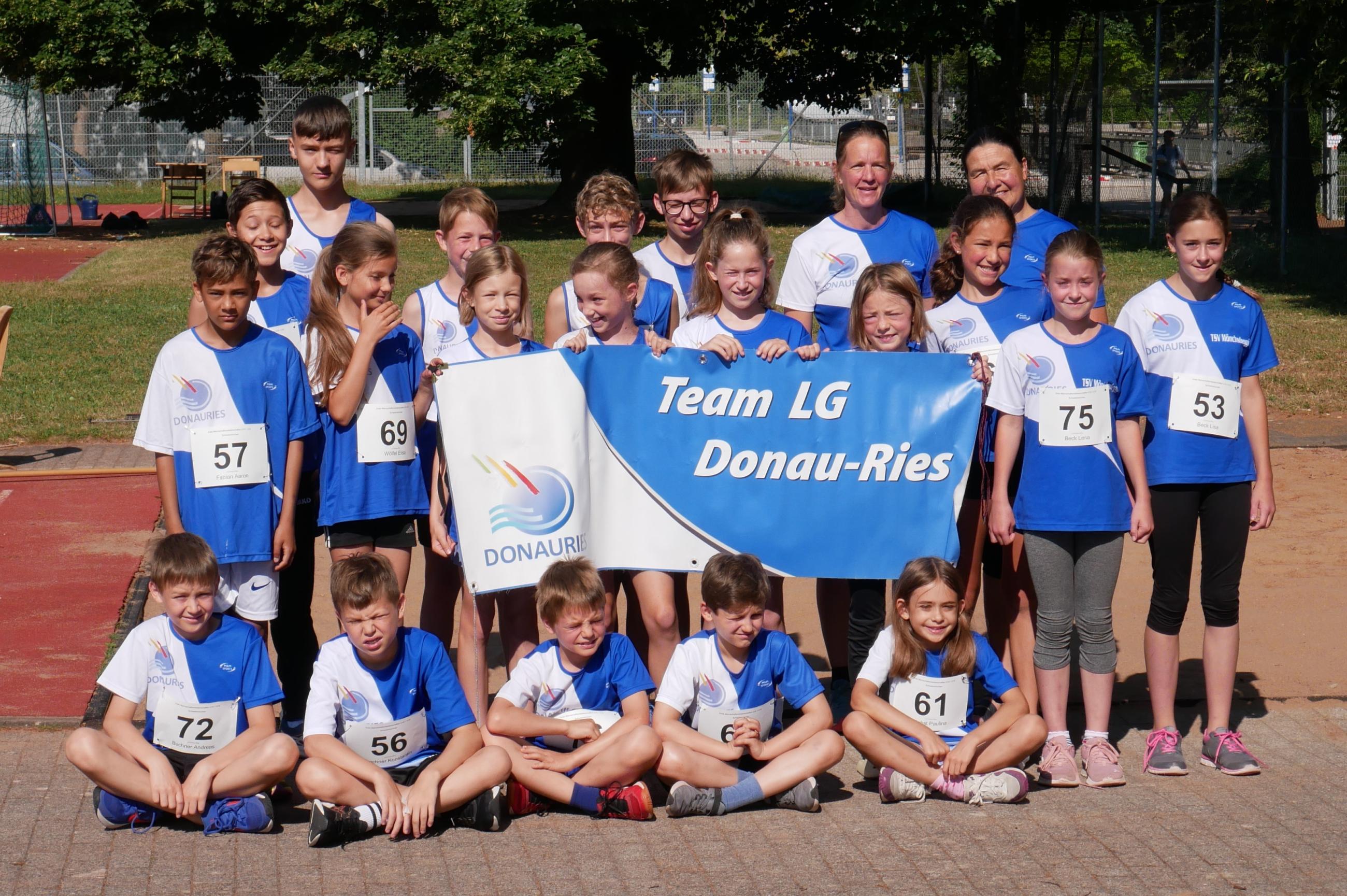 Podestflut für LG-Youngster bei Kreismeisterschaft|Landkreis|Donau-Ries-Aktuell